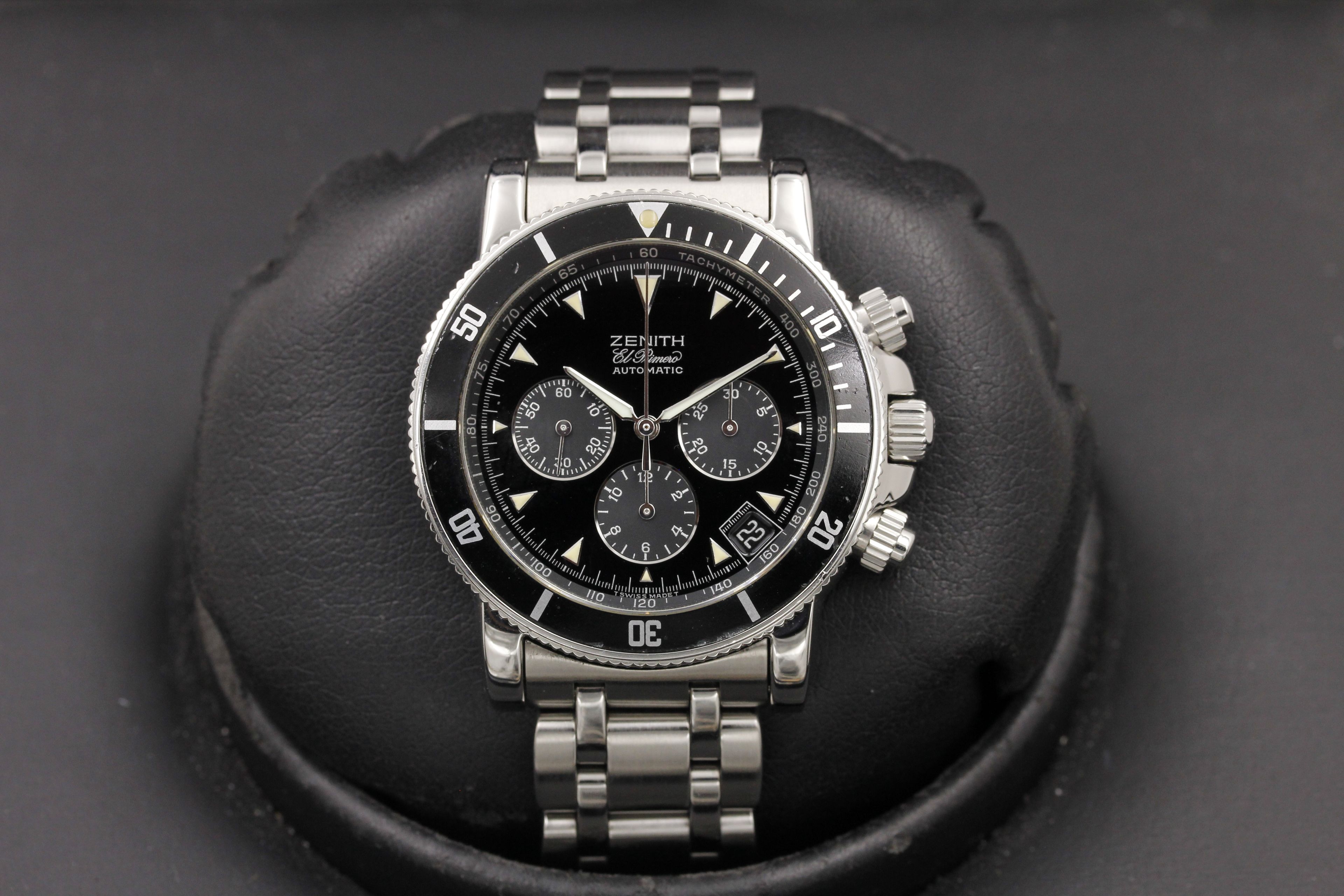 FSOT: Zenith Rainbow El Primero Chronograph - 02.0471.400 - Stainless ...