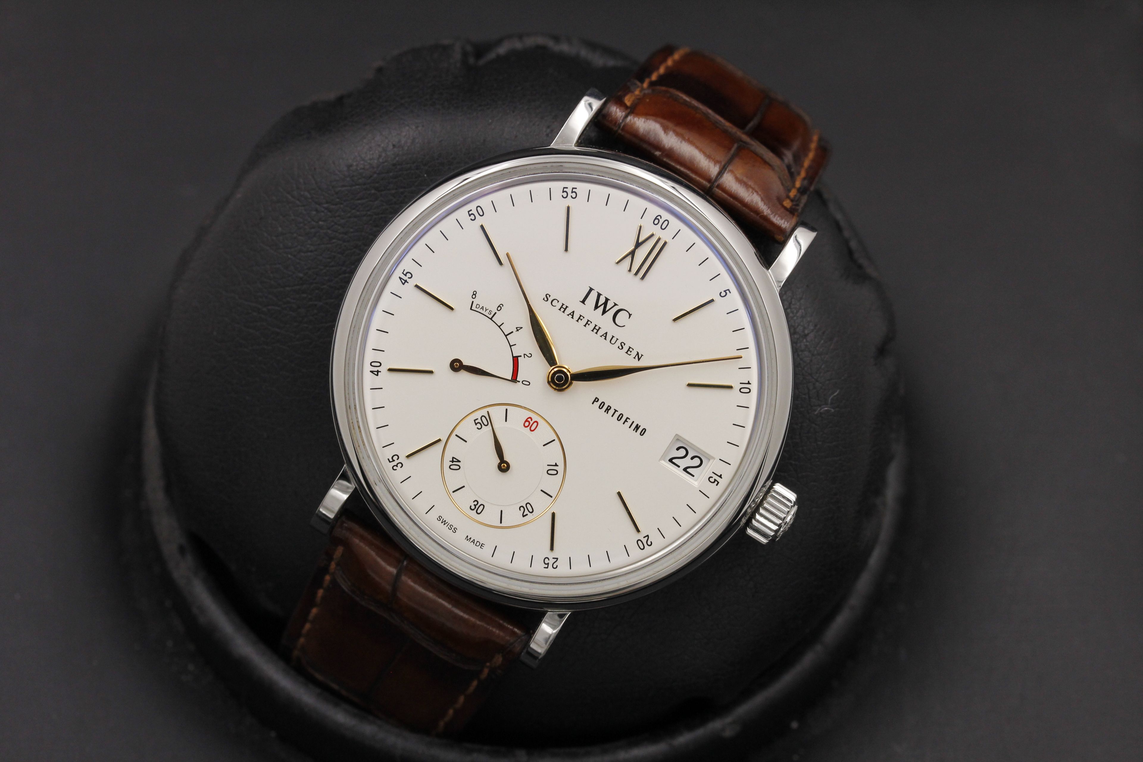 FSOT: IWC Portofino - Hand Wound - 8 Day IW5101 - Silver Dial ...