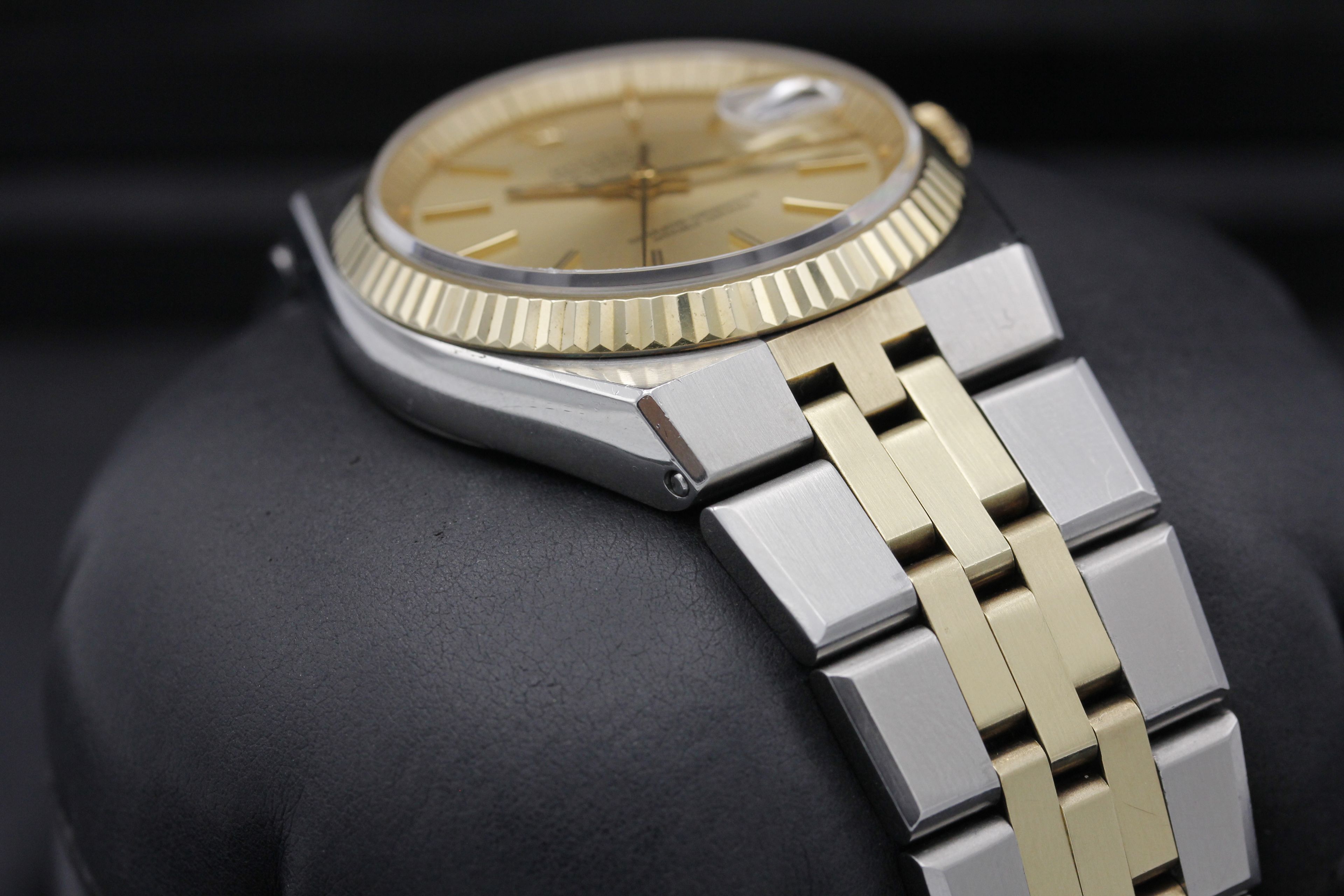 FSOT: Rolex - Datejust - 1630 - 36mm - Two Tone - Rare Vintage 1974 ...