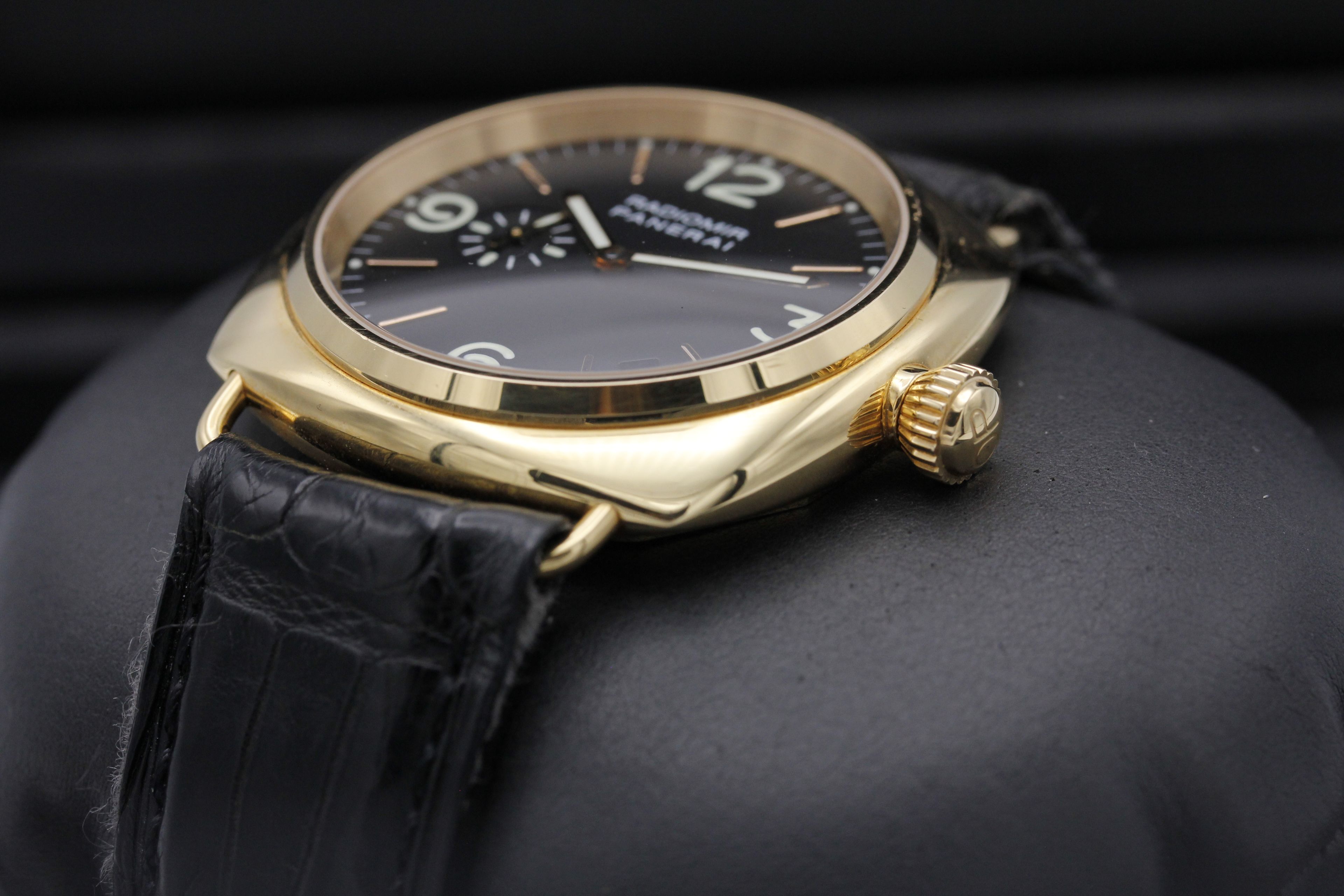 FSOT: Panerai Radiomir - PAM 103 - Yellow Gold - 40mm - Complete Set ...