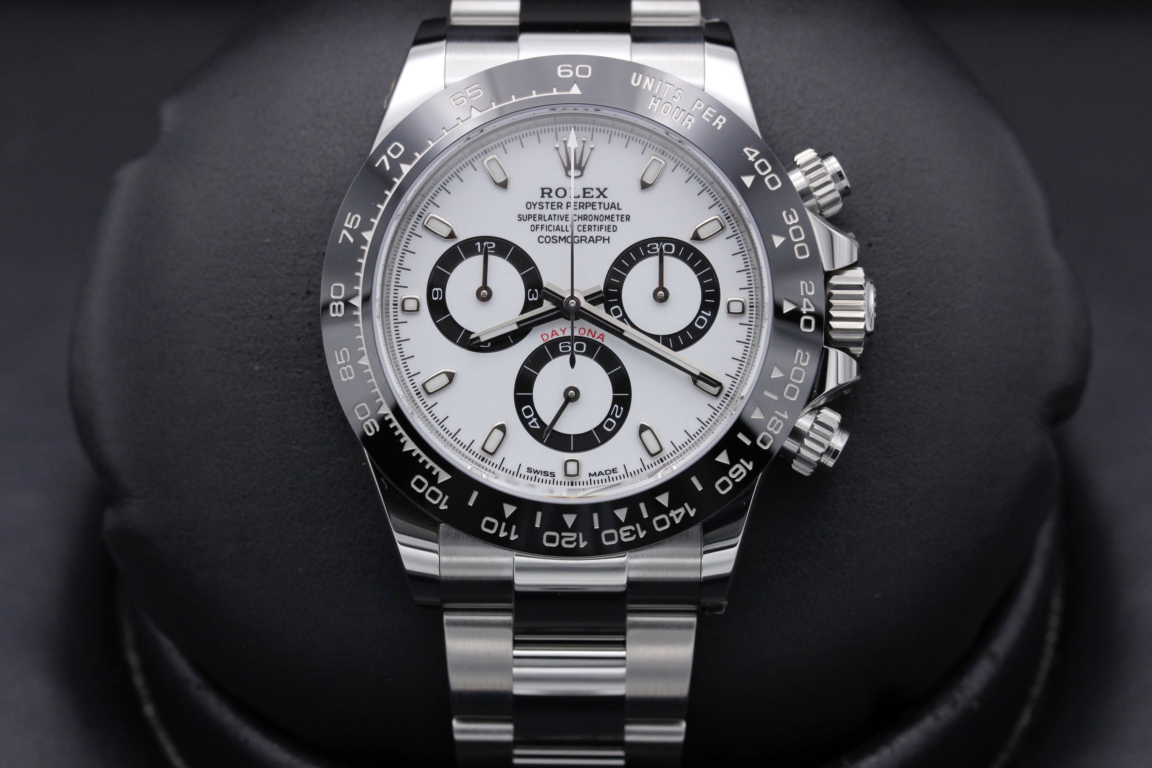 Rolex Daytona 116500 Stainless Steel / Black Cerachrome Bezel Insert ...