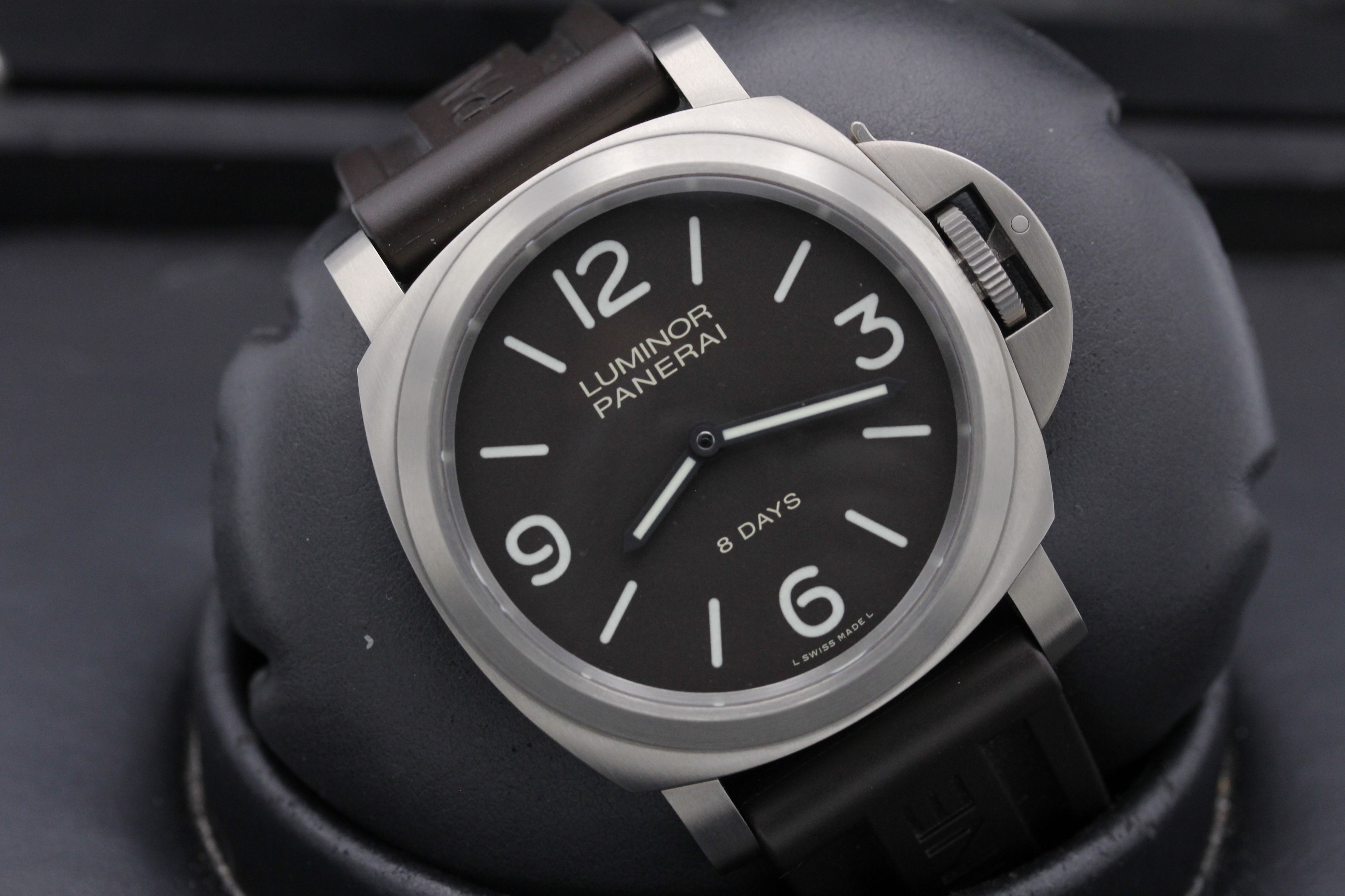 FSOT: Panerai Luminor Marina - PAM 562 - Titanium - 44mm - Brown Dial ...
