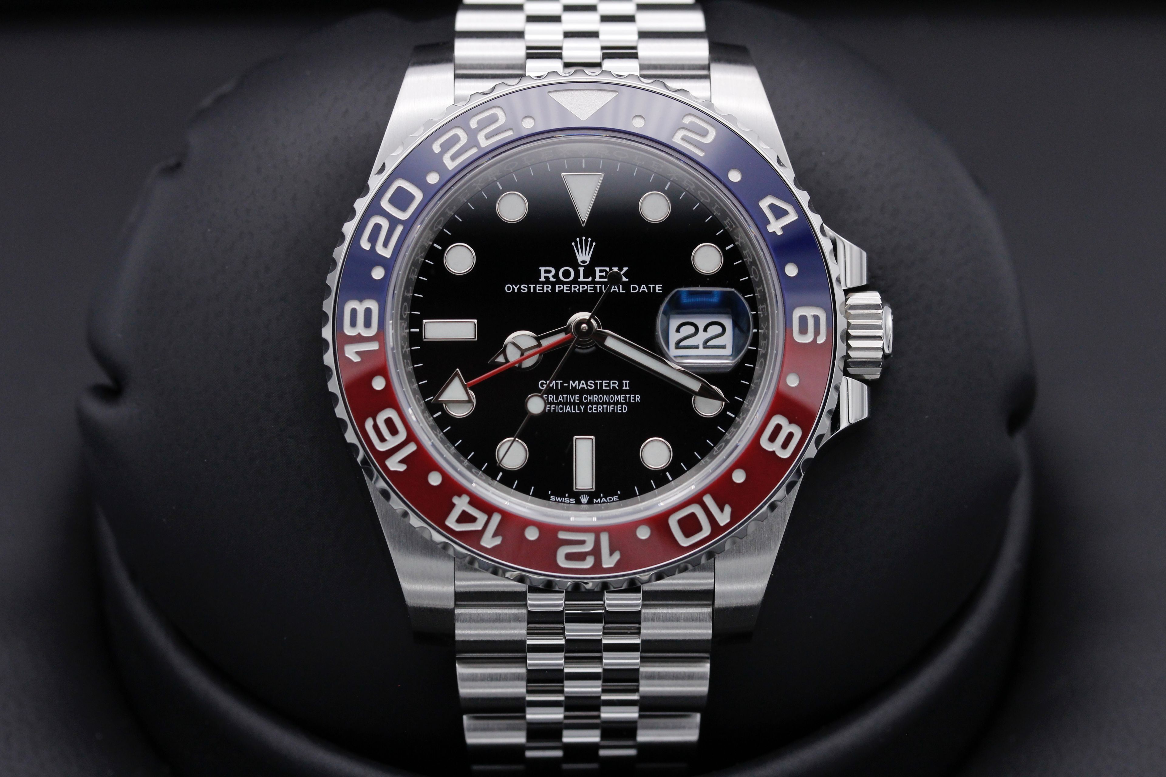 FSOT: Rolex GMT Master II - 126710BLRO - Pepsi - Jubilee - New 2021 ...