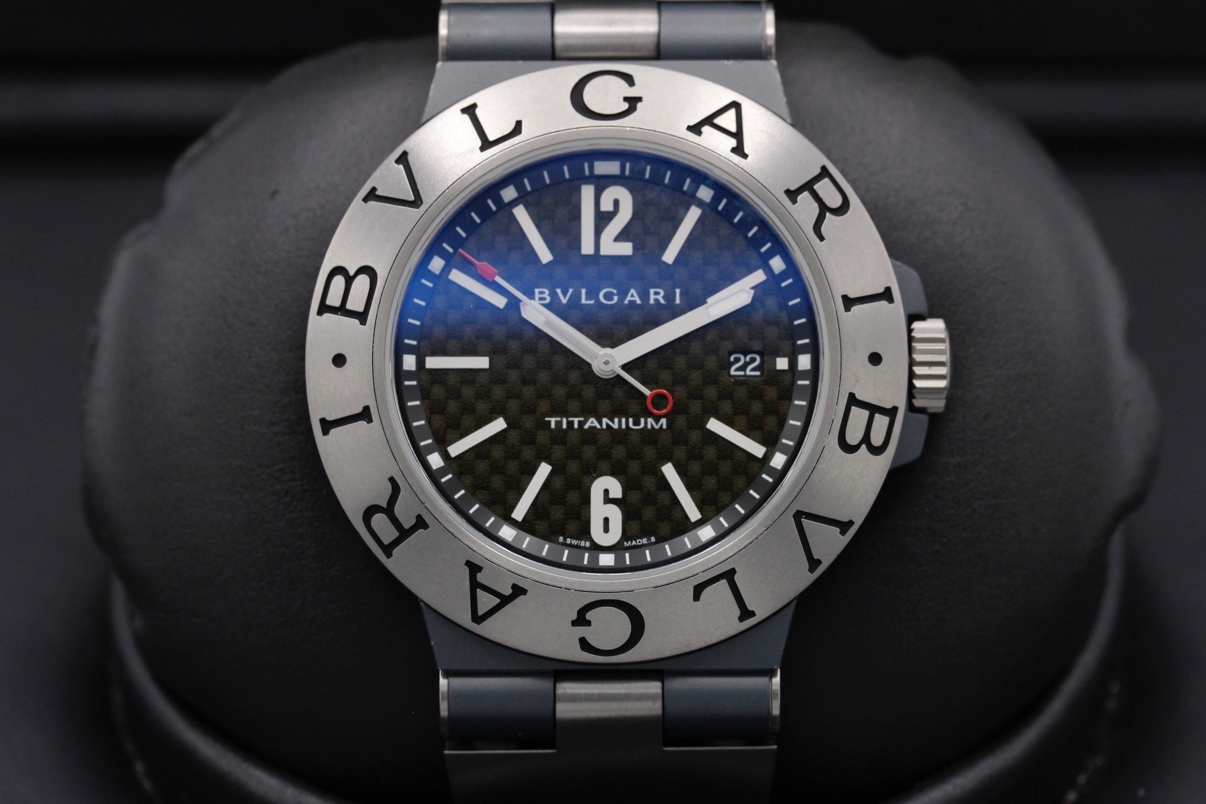 FSOT: Bvlgari Diagono Titanium - TI 44 TA - Carbon Fiber -Titanium ...