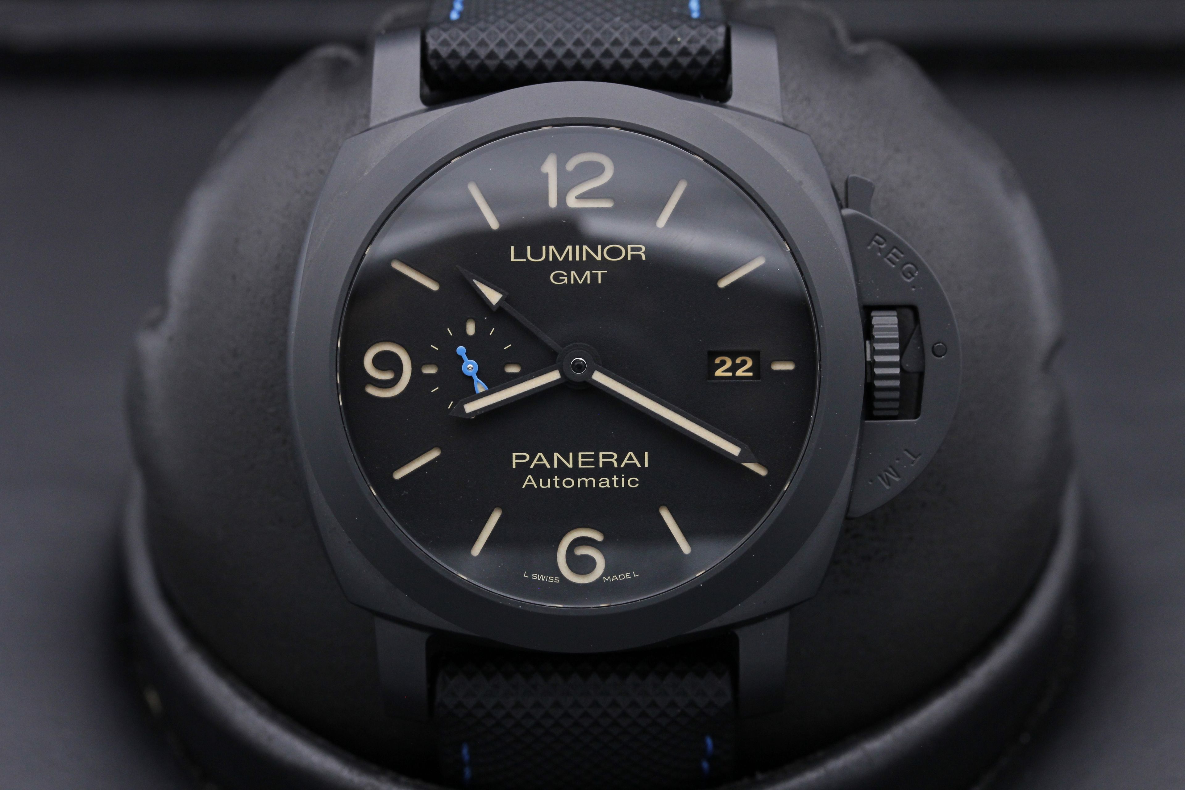 FSOT: Panerai Luminor GMT - PAM 1441 - Black Dial - Ceramic - 44mm ...